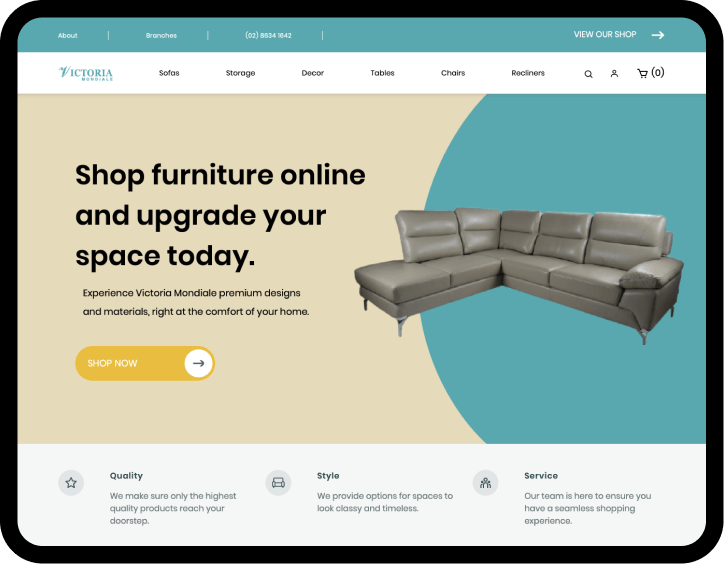 Victoria Mondiale - Dthree Digital - Top Website Design & Development Company Manila, Philippines