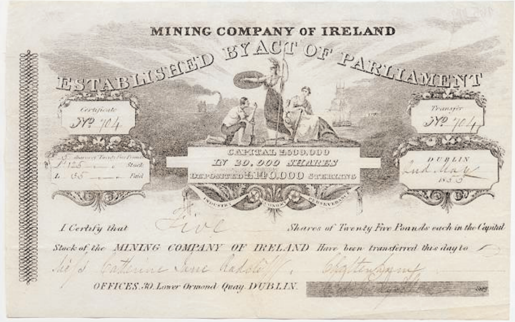 The Mining Company of Ireland | Tipperary Coalmines