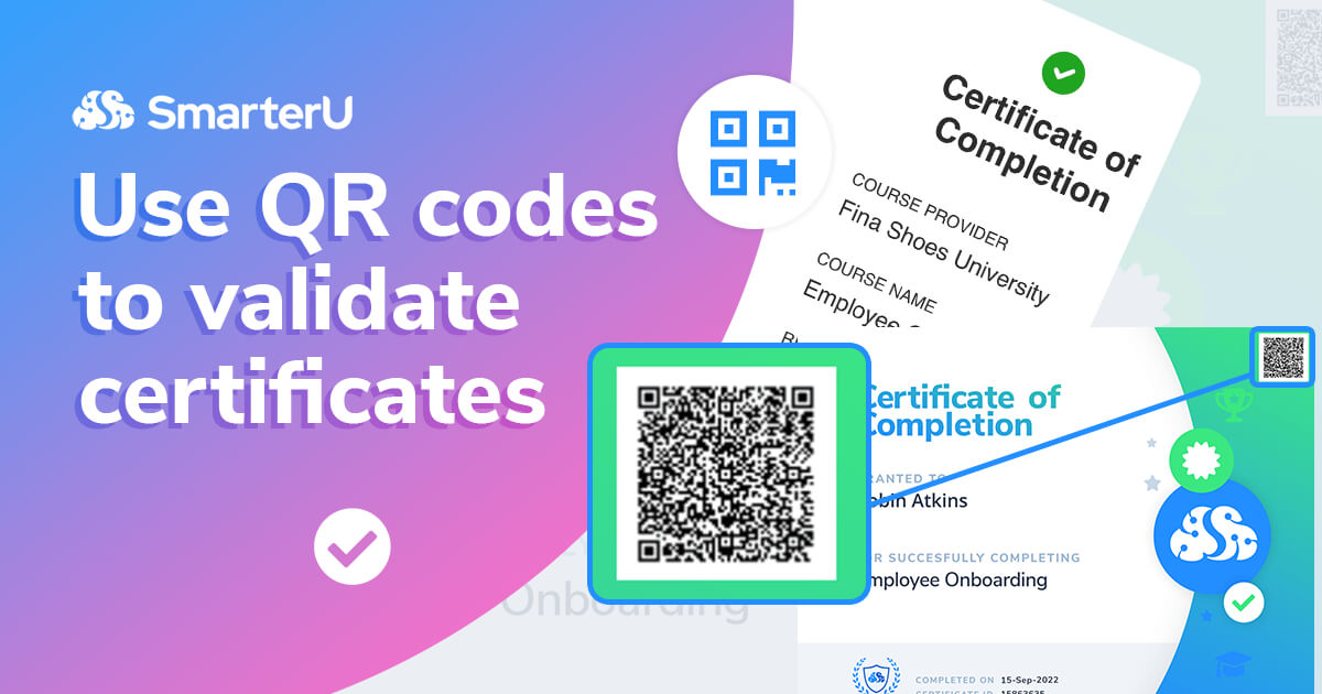 Use QR Codes to Validate Certificates