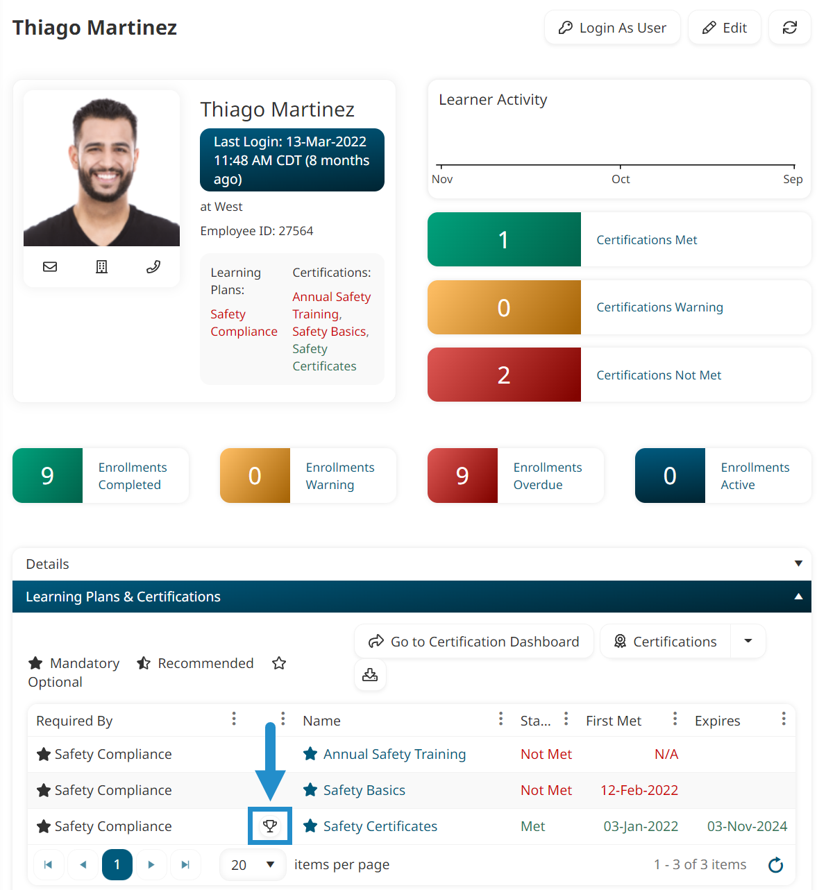 How can I send certificates to my learners?