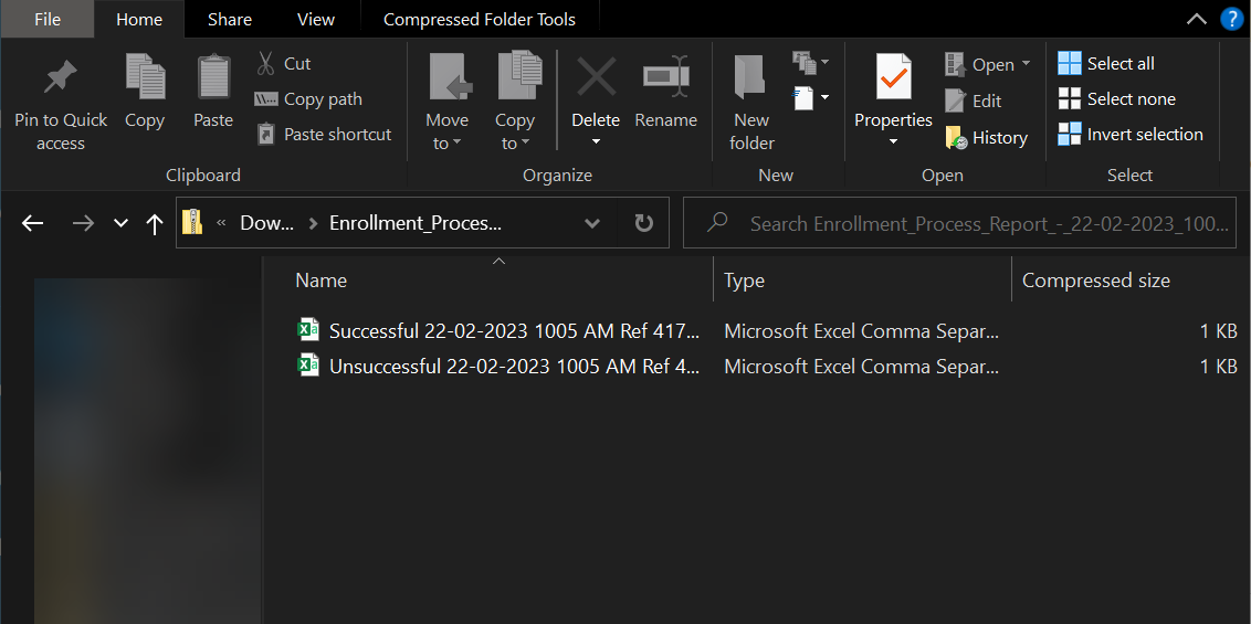 How to use the SmarterU LMS enrollment process report to resolve errors