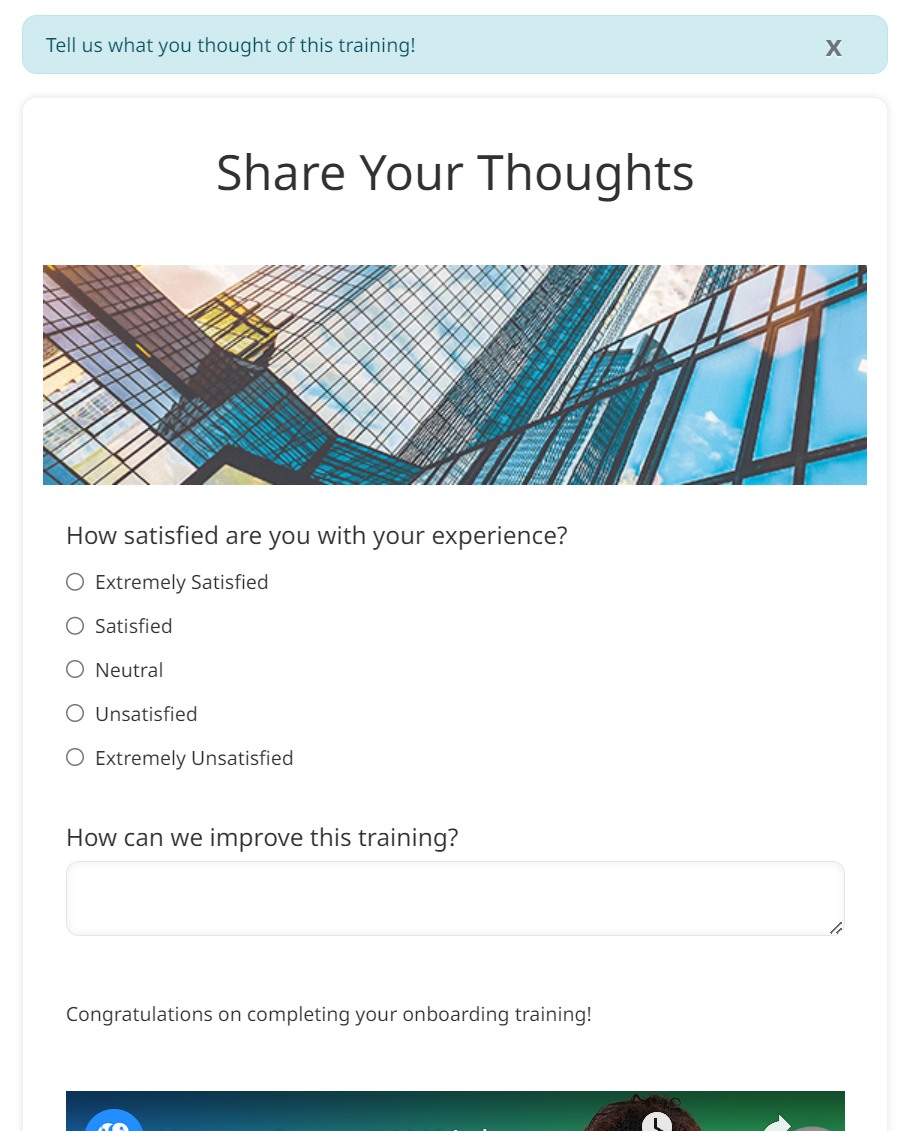 Gain new insights with SmarterU LMS forms