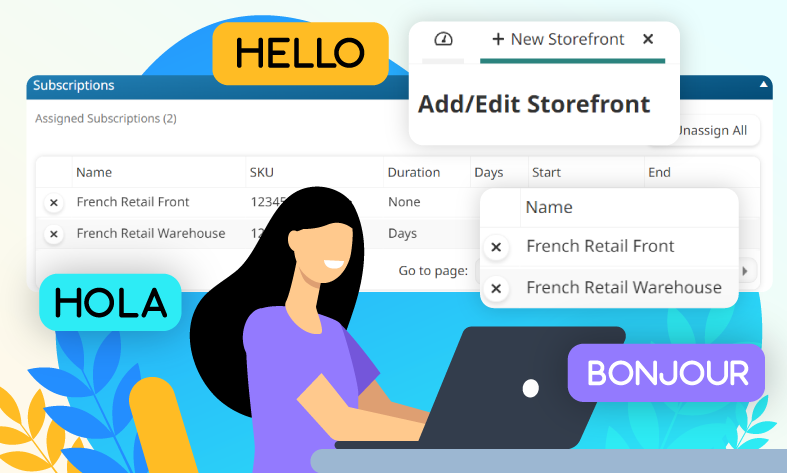 Improve learner experience with a multilingual storefront!