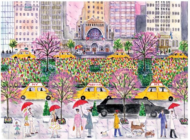 Galison: Spring on Park Avenue