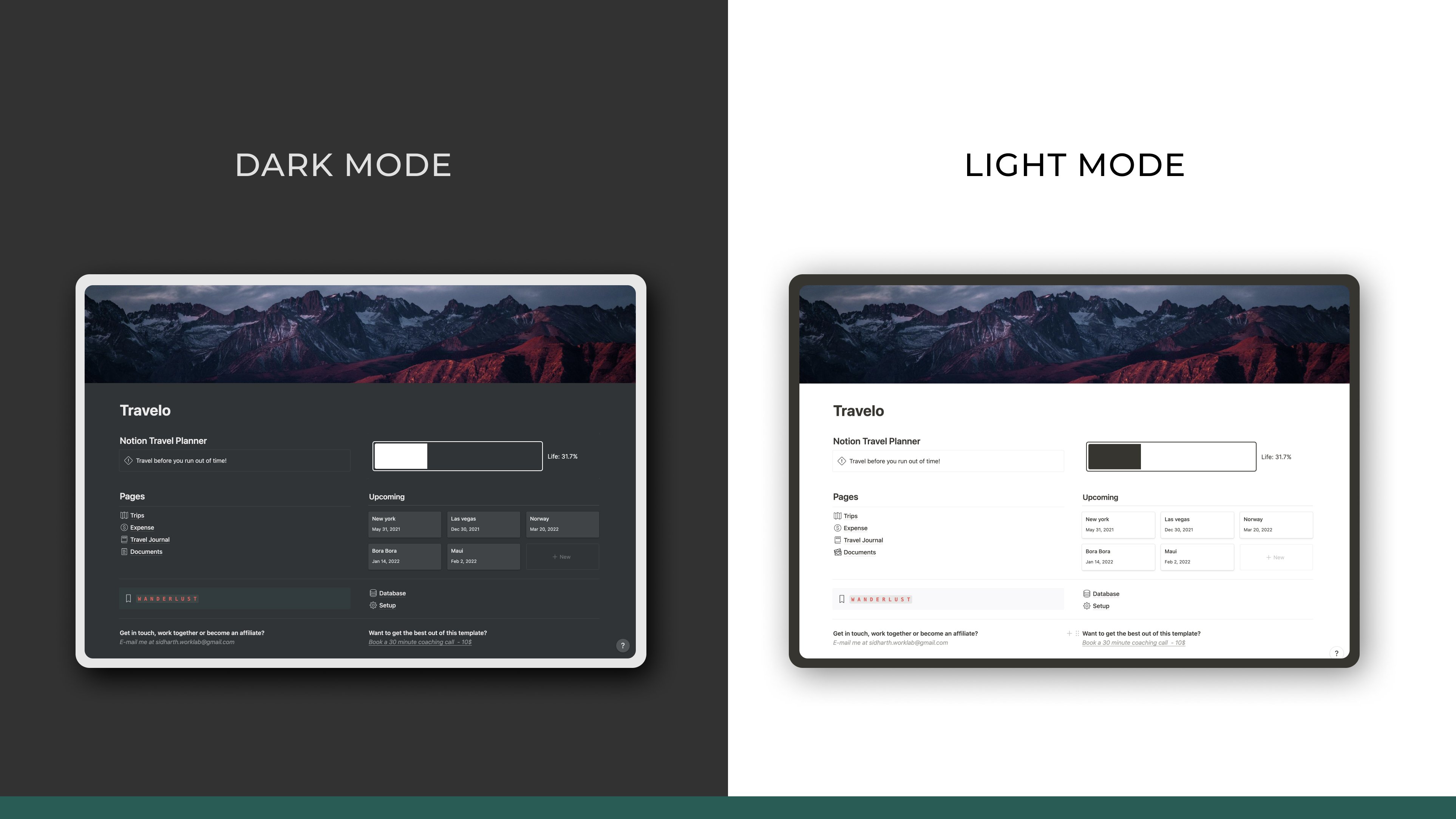 Gumroad Notion Templates