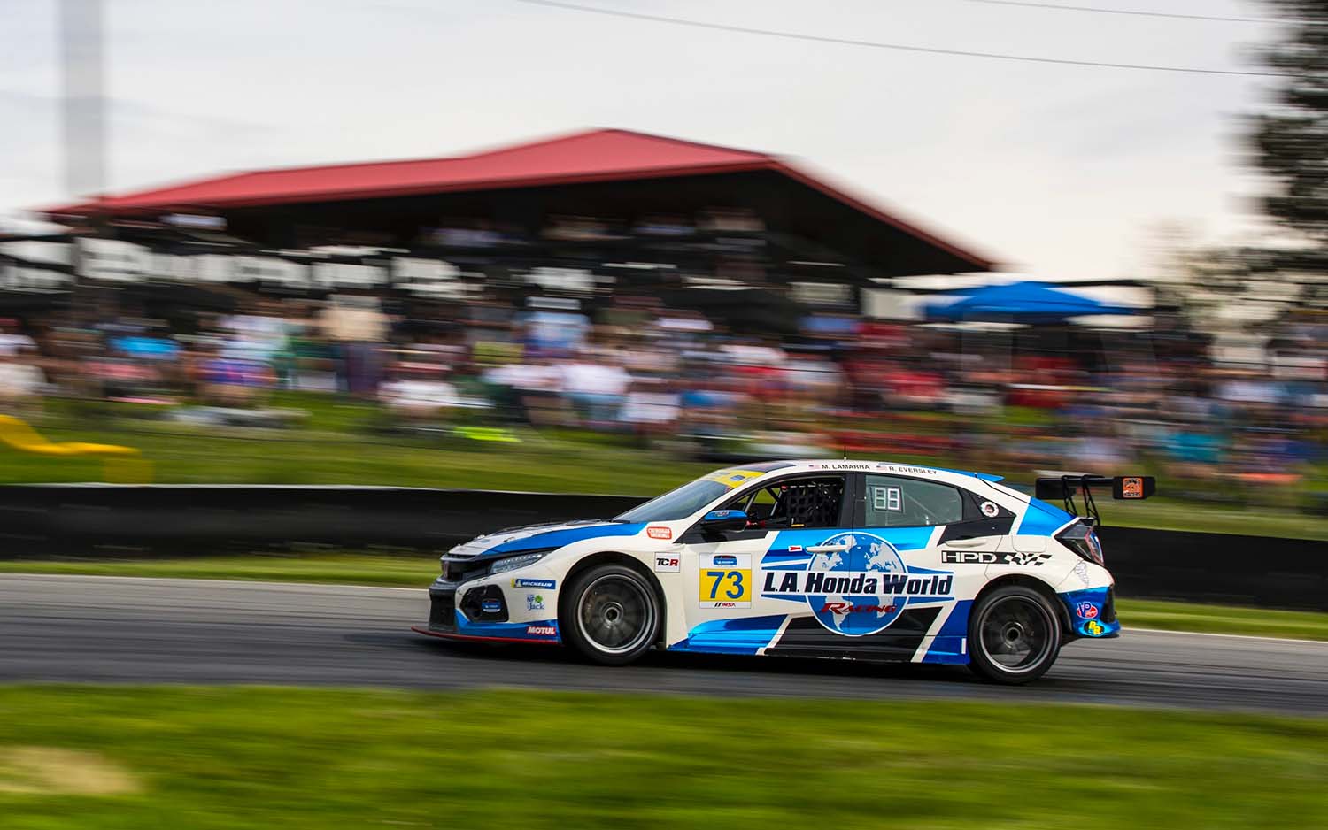 LA Honda World Racing - Michelin Pilot Challenge TCR Mid-Ohio Race Recap