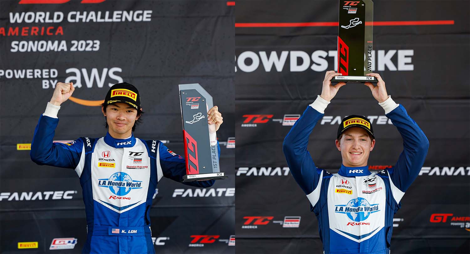 Trophies & Champagne are what the Sonoma SRO Season Opener brought LA ...