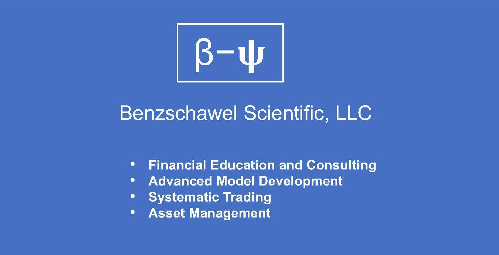 Customer Success Spotlight - Benzschawel Scientific | Intrinio