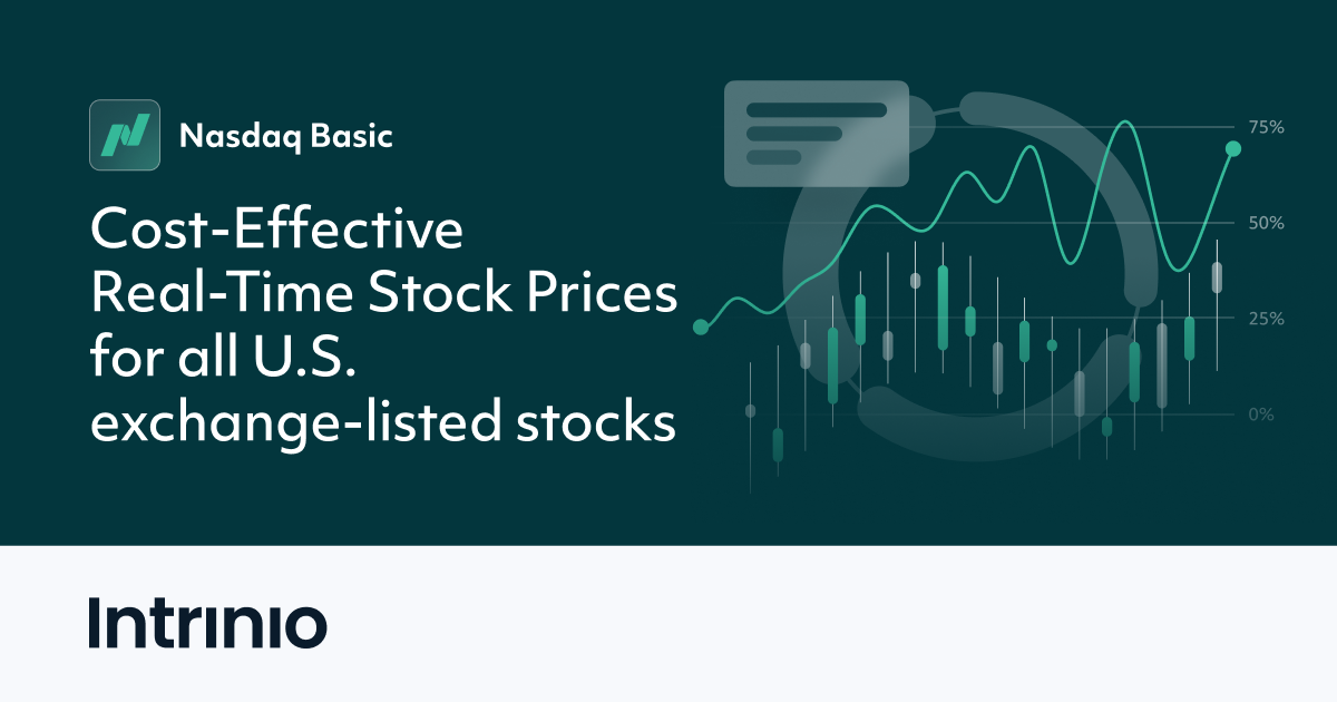 Real-time Stock API for Nasdaq Market Data - Nasdaq Basic