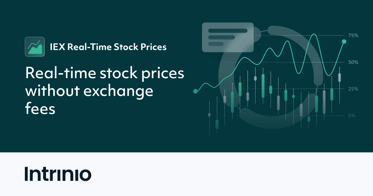 IEX API for Real-Time Stock Prices | Intrinio