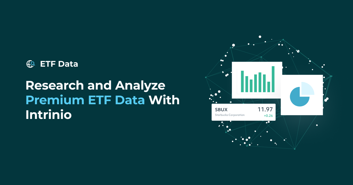 Exchange-Traded Funds (ETF) API, Real-Time & Historical Data