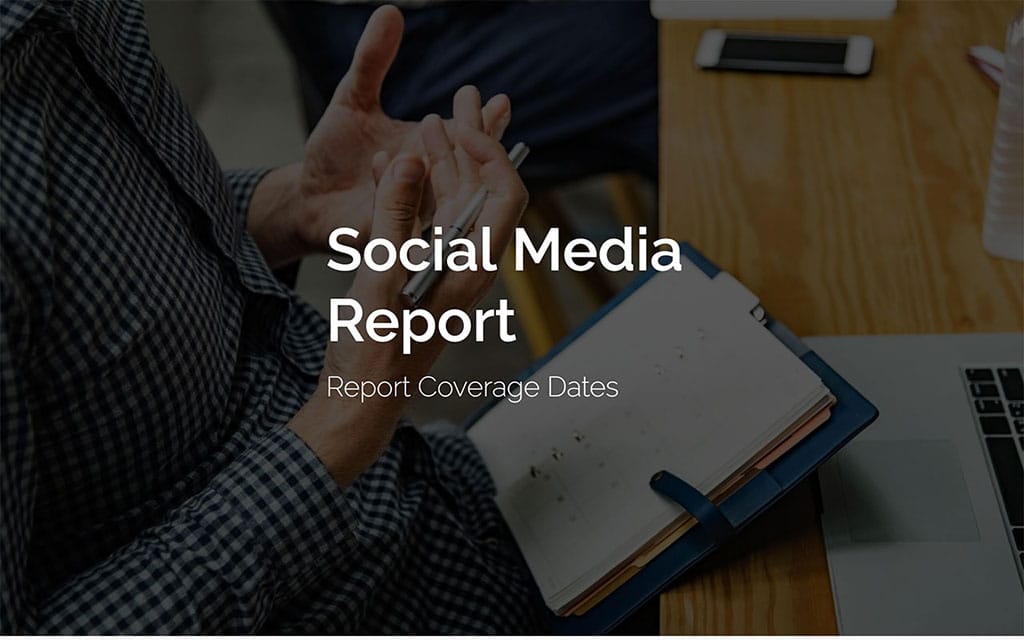 Social Media Report Template | Free & Fully Customizable