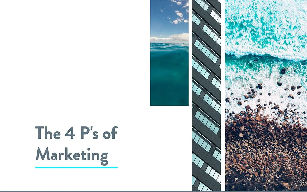 Plantilla: Las 4 'P' de Marketing [Customizable]