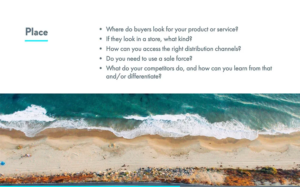 The 4 P's of Marketing Template [Customizable]