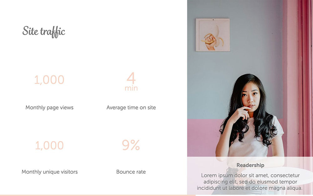 Blogger Media Kit Template [Customizable]