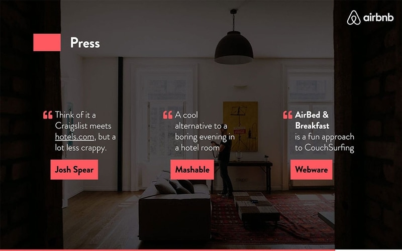 Airbnb Pitch Deck Template | Free PDF & PPT Download