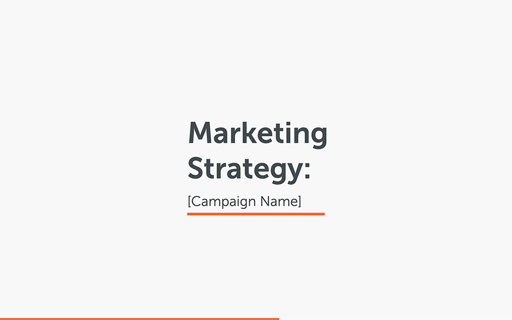 Marketing Strategy Presentation Template | Free & Fully Customizable