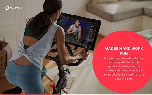 Peloton Pitch Deck Template | Free PDF & PPT Download