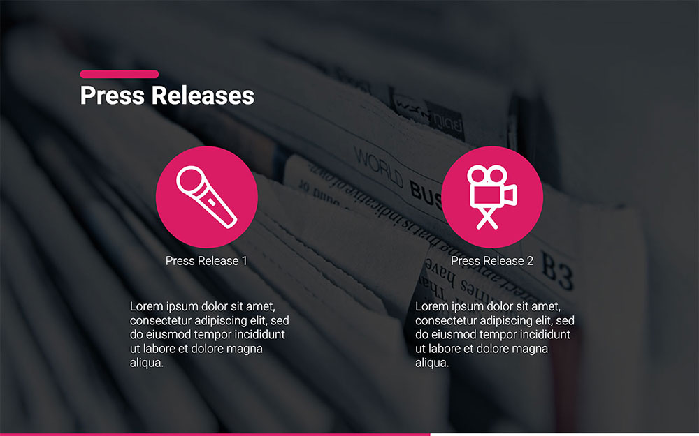 Press Kit Template [Customizable]