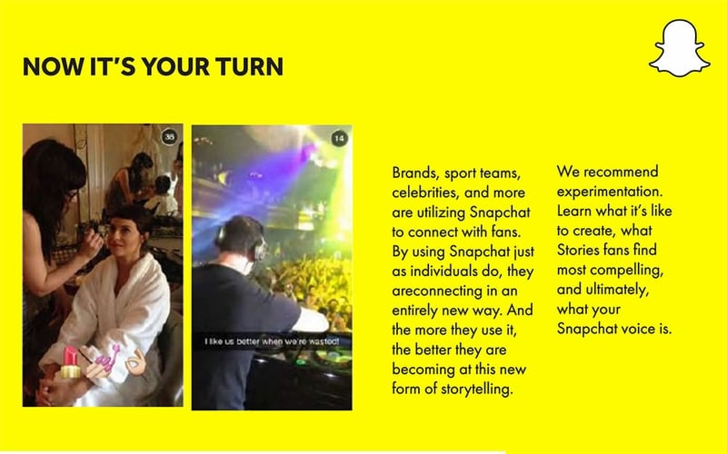 Snapchat Pitch Deck Template | Free PDF & PPT Download