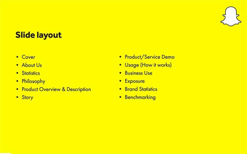 Snapchat for Business Template [Customizable]