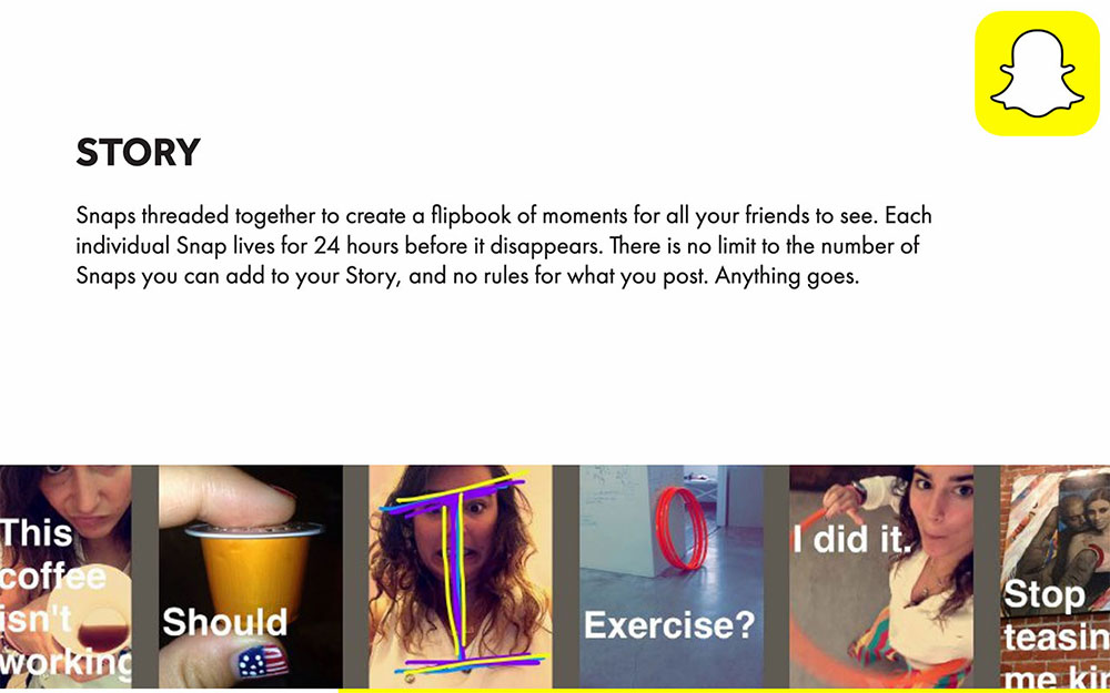 Snapchat Pitch Deck Template | Free PDF & PPT Download