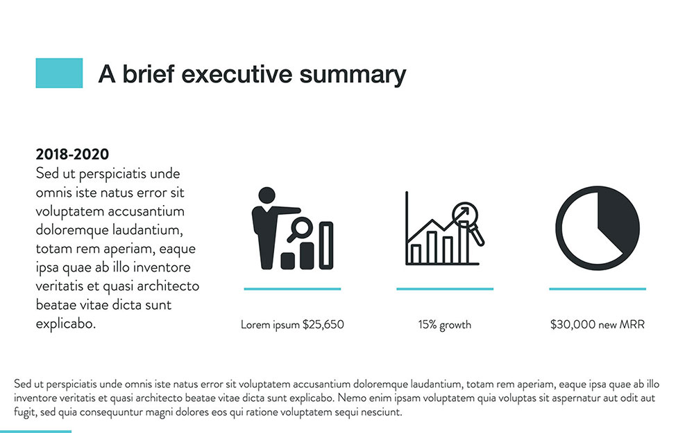Business Budget Presentation Template [Customizable]