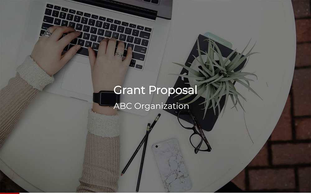 Grant Proposal Template [Customizable]