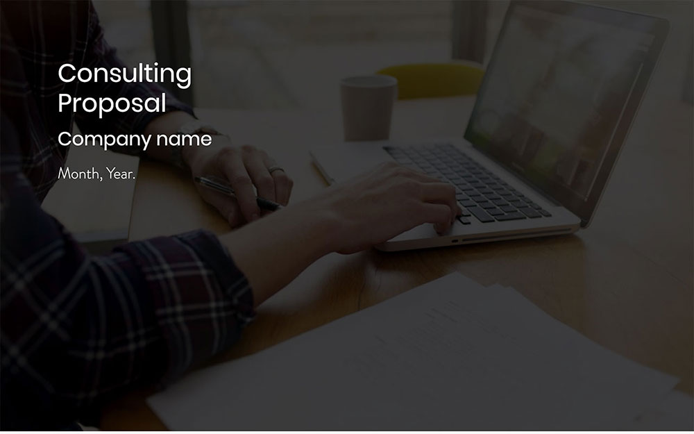 Consulting Proposal Template | Free & Fully Customizable