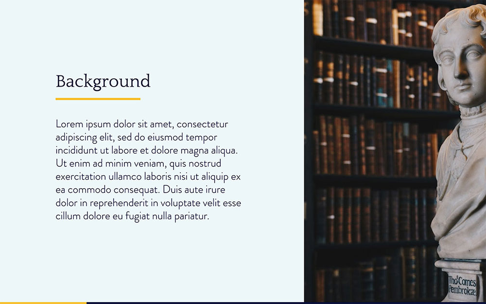 Legal Presentation Template [Customizable]