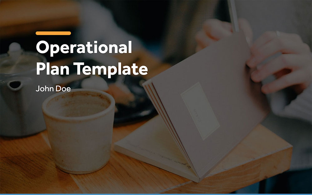 Operational Plan Template | Free PDF & PPT Download
