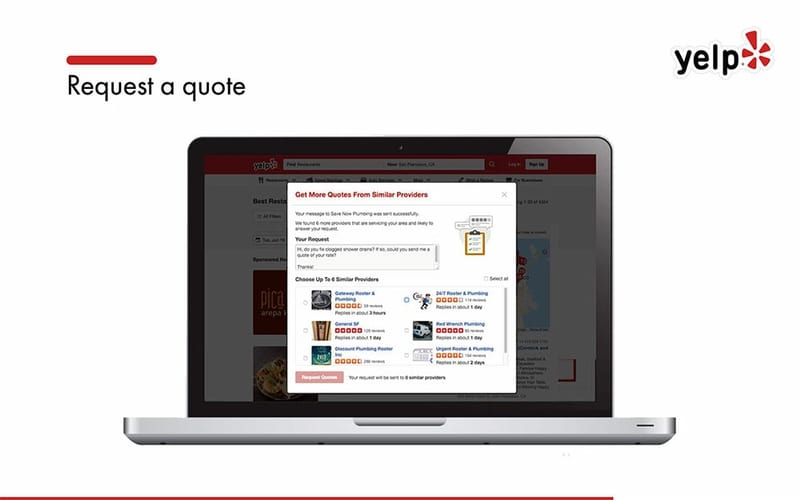 Yelp Pitch Deck | Free PDF & PPT Download