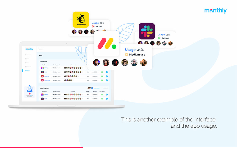 Monthly Pitch Deck Template [Customizable]