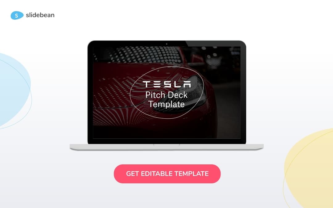 Tesla Pitch Deck Template | Free PDF & PPT Download