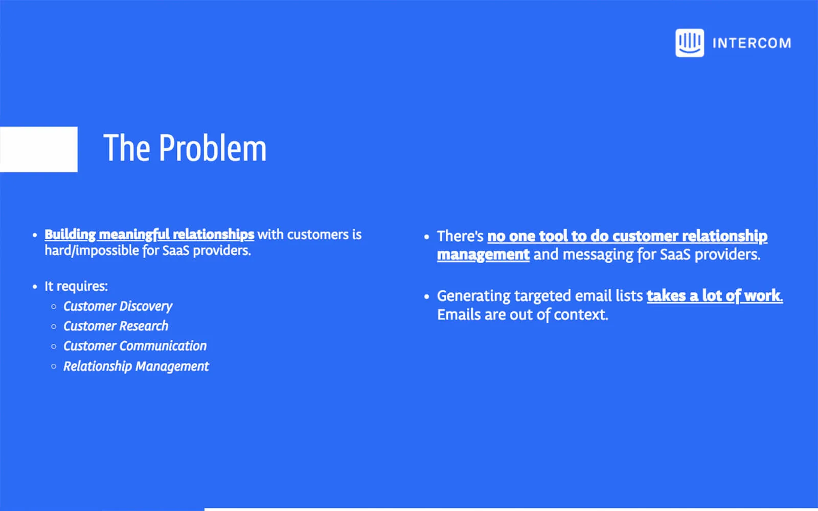 Intercom Pitch Deck Template [Customizable]