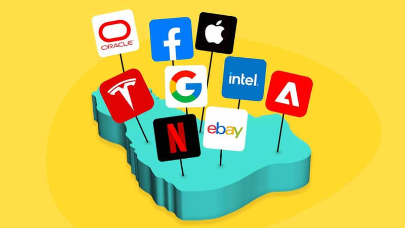 Where is Silicon Valley and how was it built