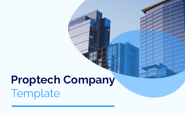 Proptech Pitch Deck Template [Customizable]