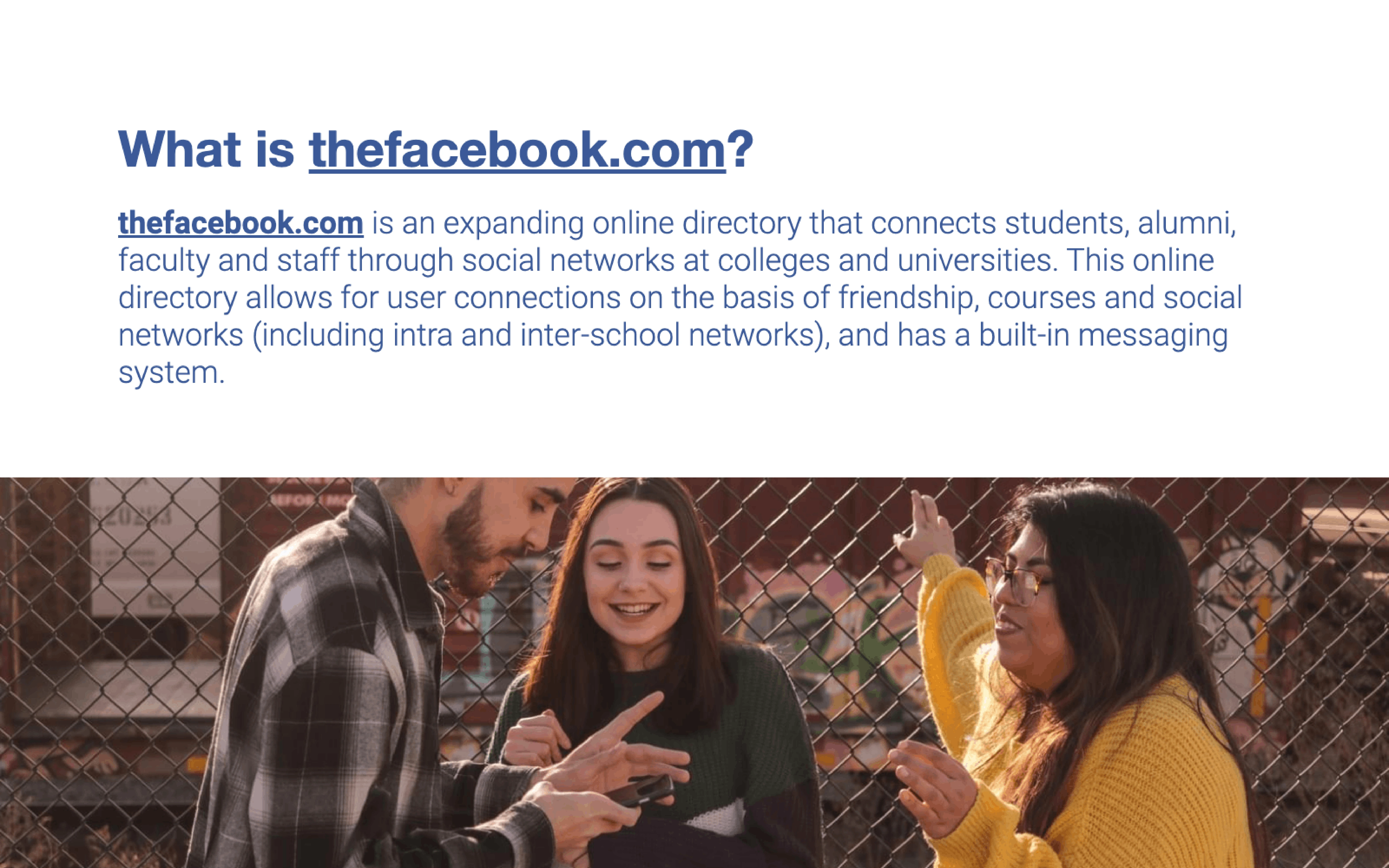 Facebook Pitch Deck Template [Customizable]