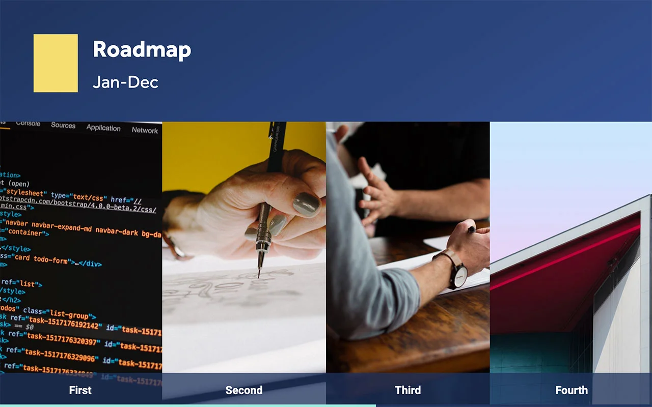 Board Meeting Presentation Template [Customizable]