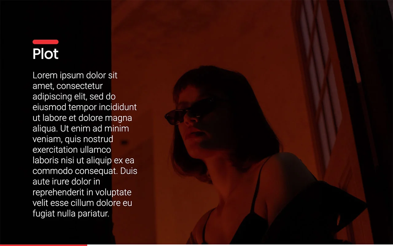 Film Presentation Template [Customizable]