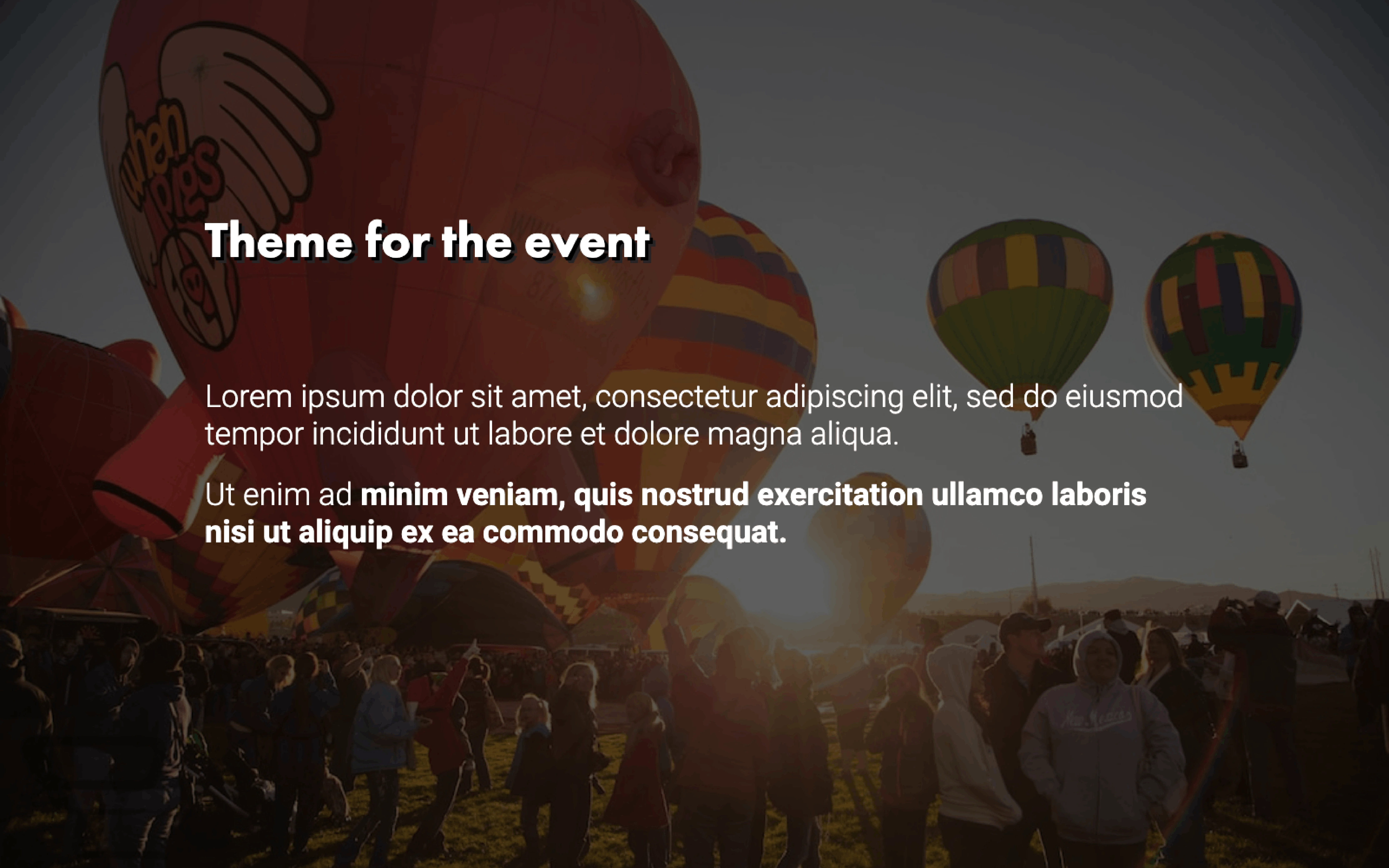 Event Proposal Template [Customizable]