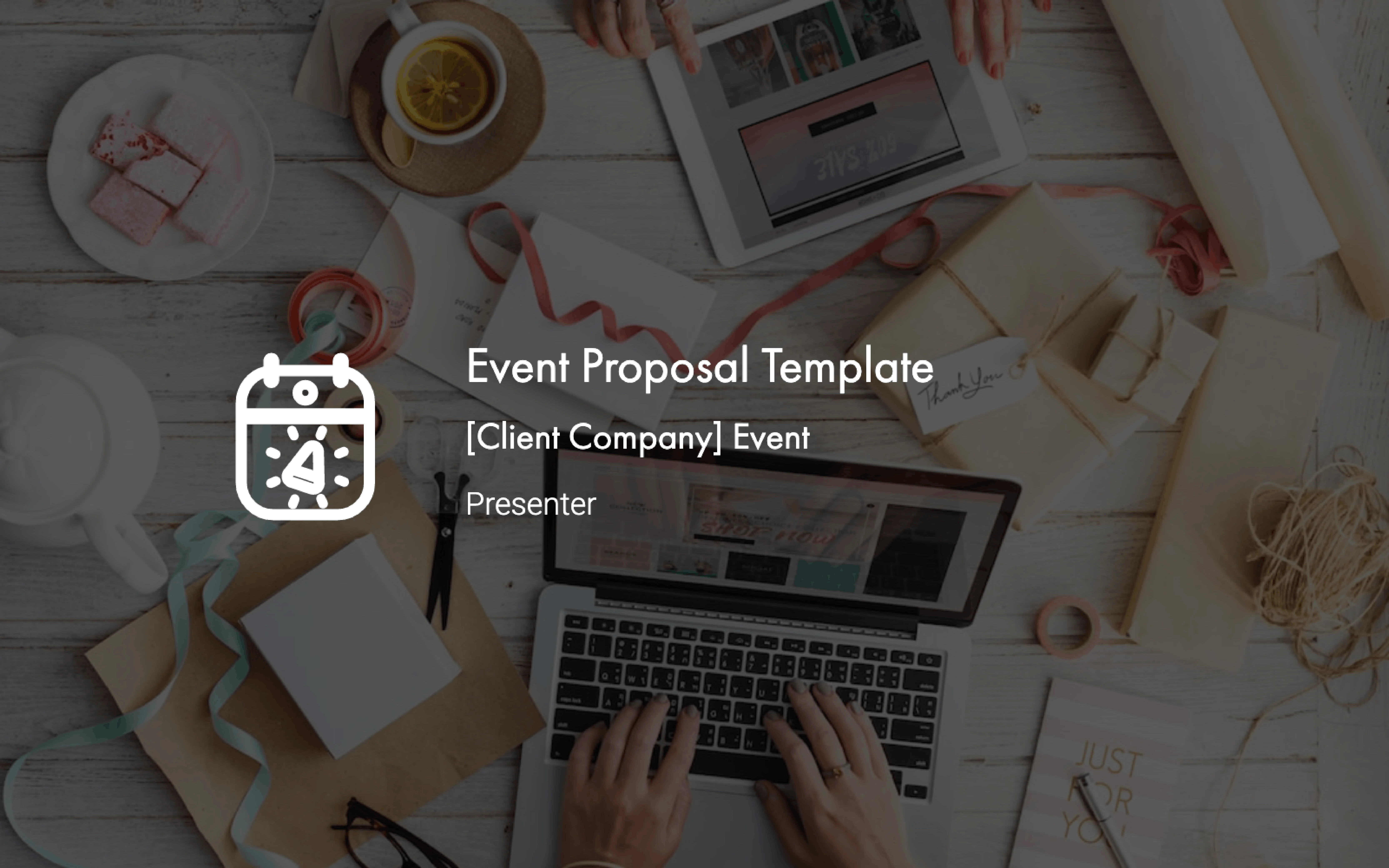 Event Proposal Template [Customizable]