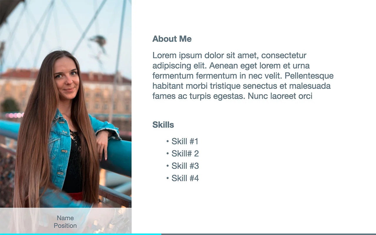 Business Portfolio Template [Customizable]