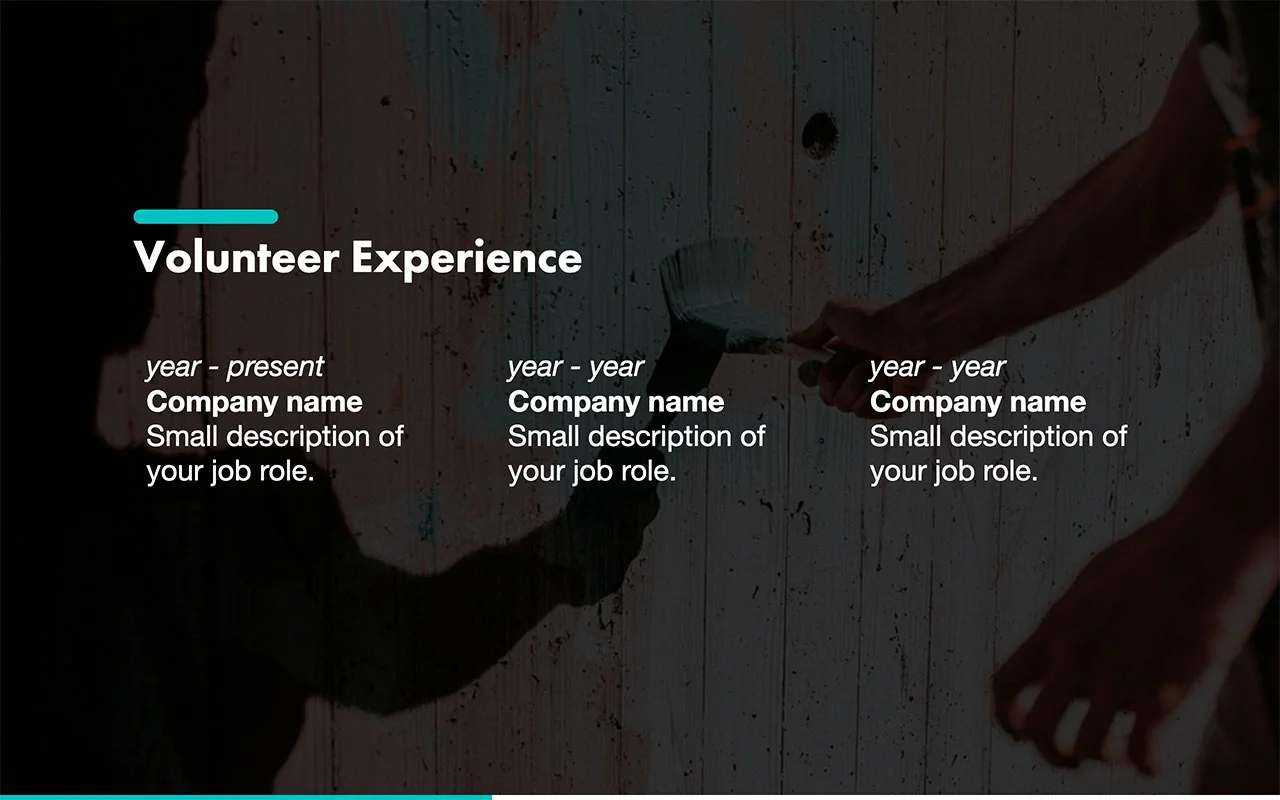 Professional Profile Template [Customizable]