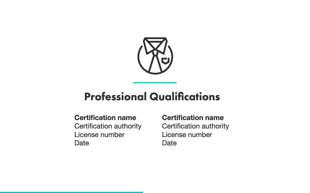 Professional Profile Template [Customizable]