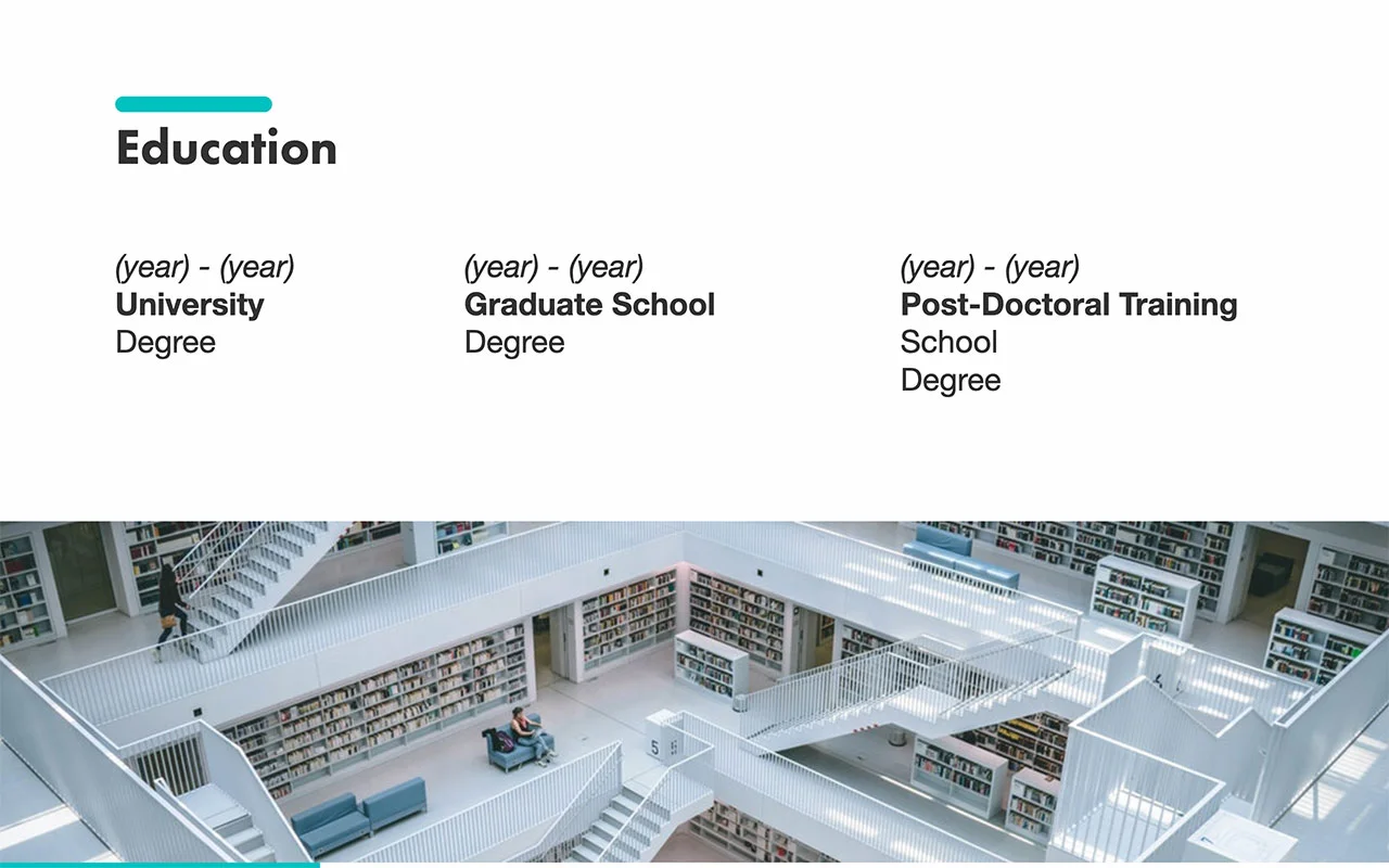 Professional Profile Template [Customizable]