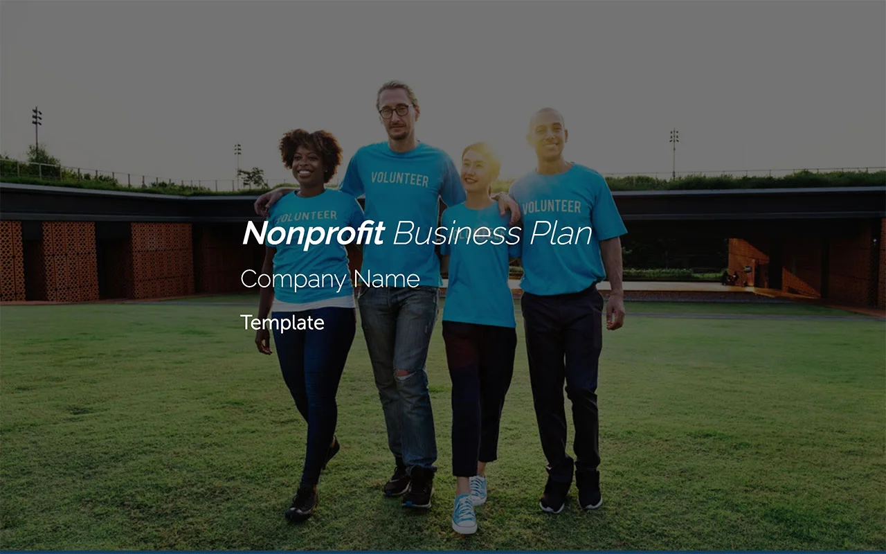 Nonprofit Business Plan [Customizable]