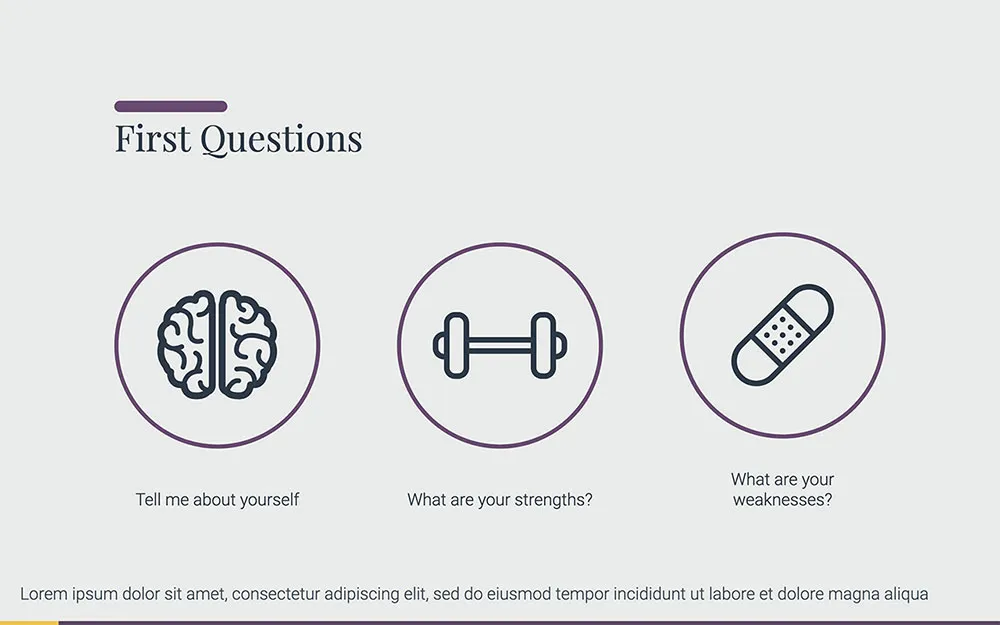 Interview Presentation Template [Customizable]