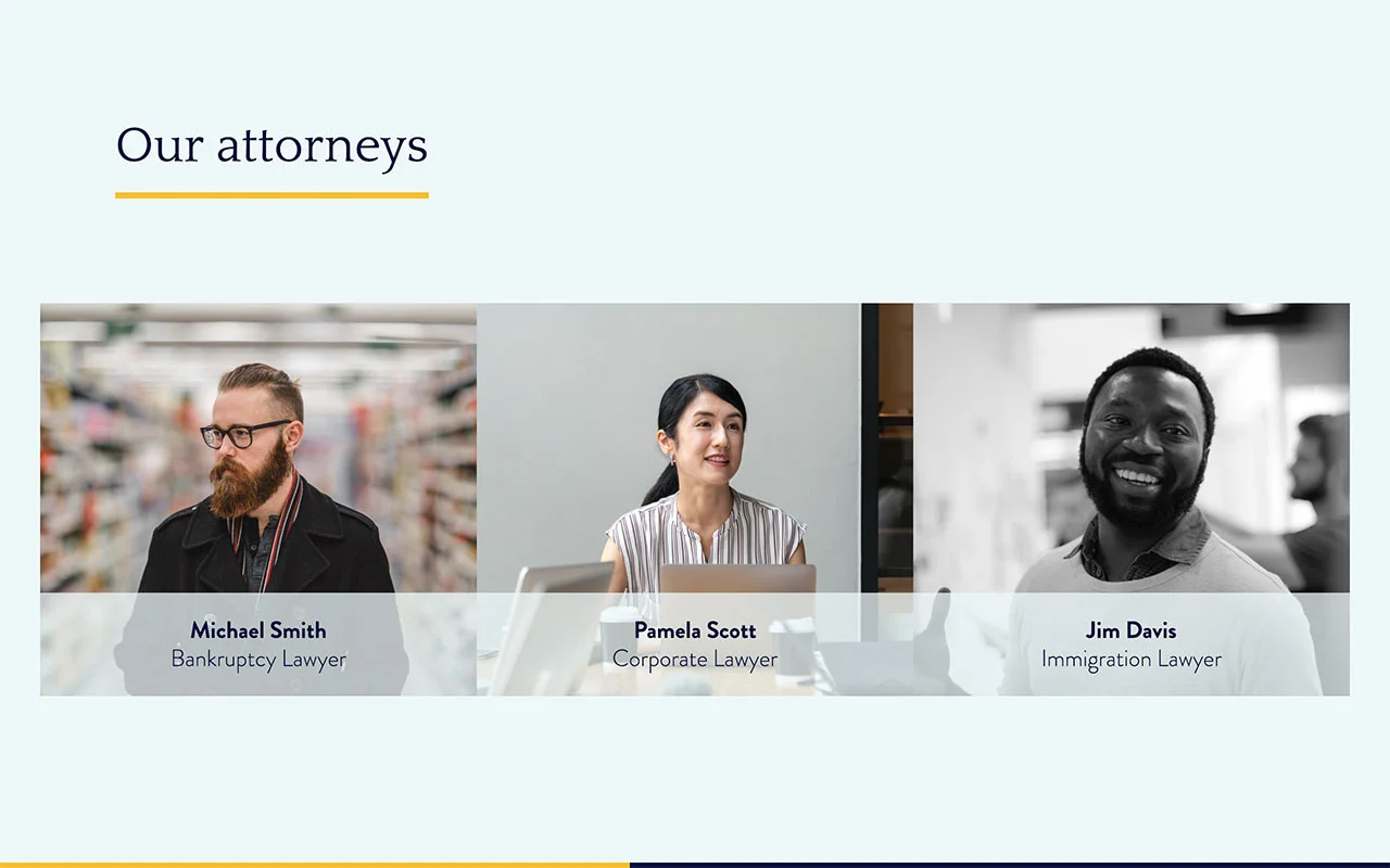 Legal Presentation Template [Customizable]