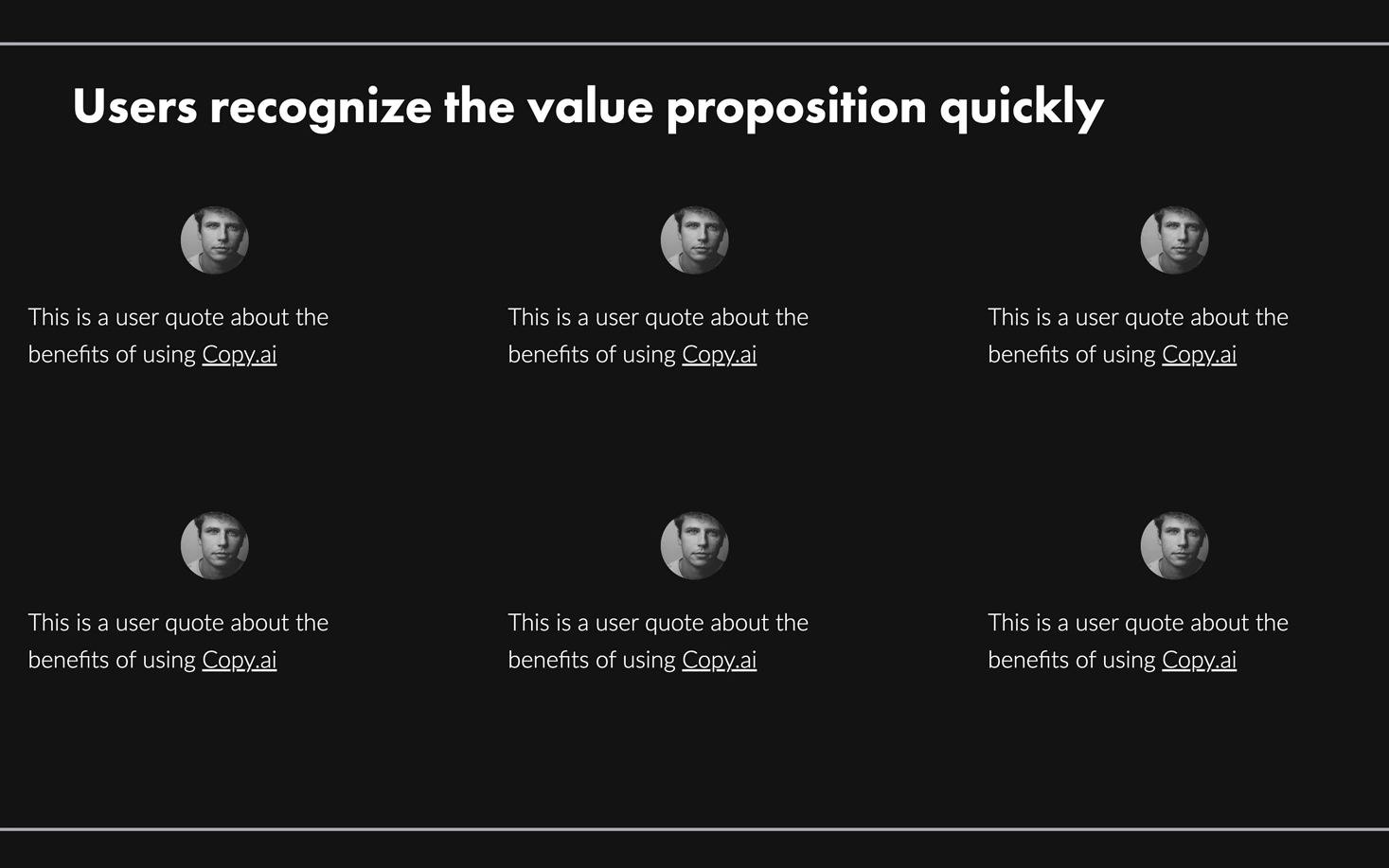 Copy AI Pitch Deck Template [Customizable]
